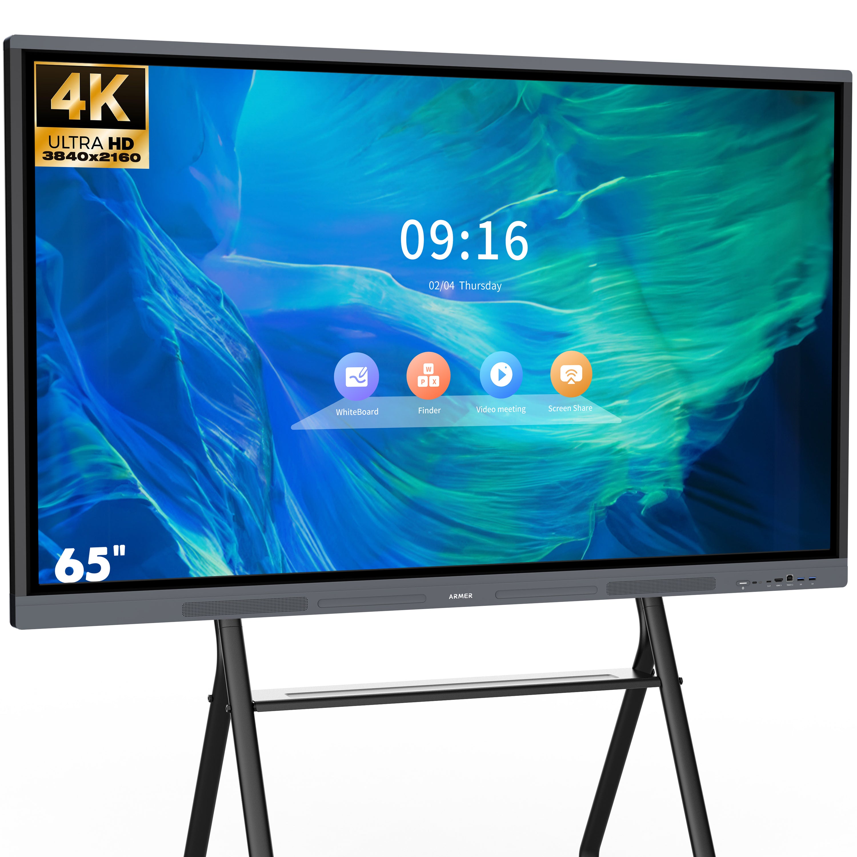 Smart Digital Interactive Whiteboard Screen Touch Display | Armer Board