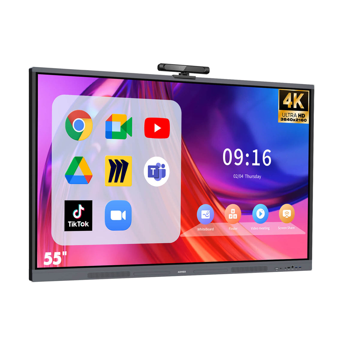 Armer Board Vista 55 inch 4K UHD Electronic Whiteboard | Armer Board